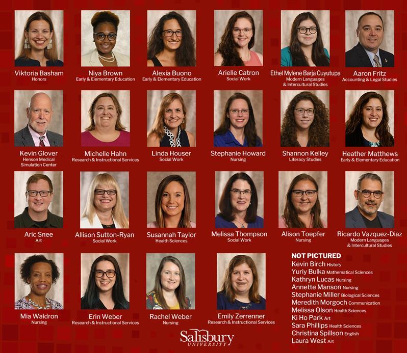 SU Welcomes 33 New Faculty - Wednesday October 05, 2022 | Salisbury ...