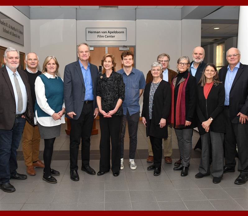 SU Dedicates Van Apeldoorn Film Center at Fulton Hall - Wednesday ...