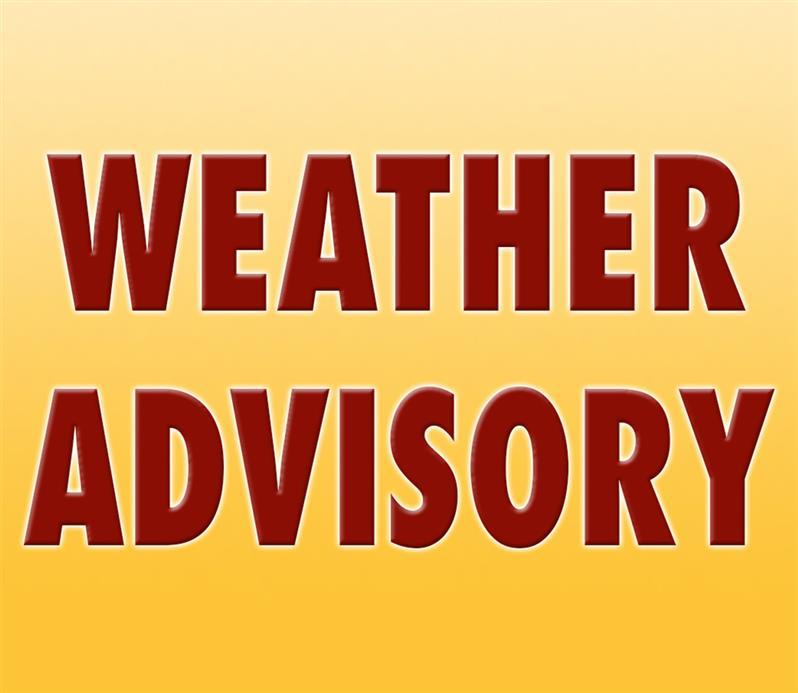 Caution Urged Due to Changing Weather Conditions - Friday October 29 ...