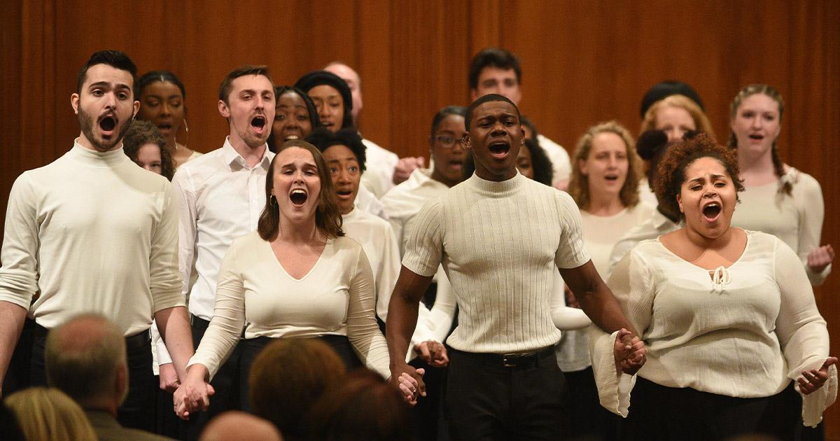 SU Students Perform 'Singers' Showcase' February 22 - Friday February ...