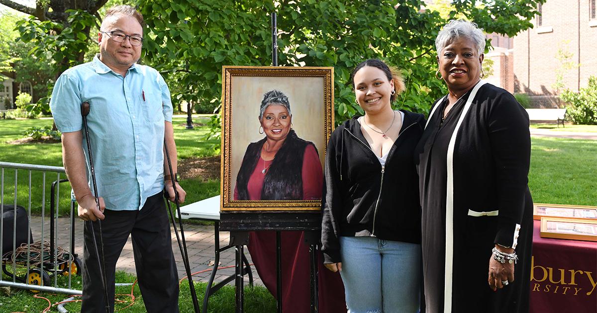 Portrait Commissioned for Dockins-Mills at SU - Monday May 22, 2023 ...