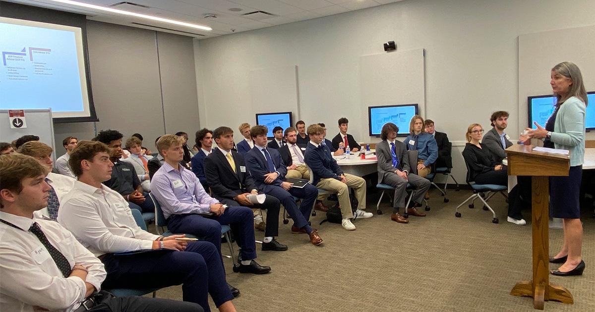 SU Business Students Connect with Top Firms During Inaugural Finance ...