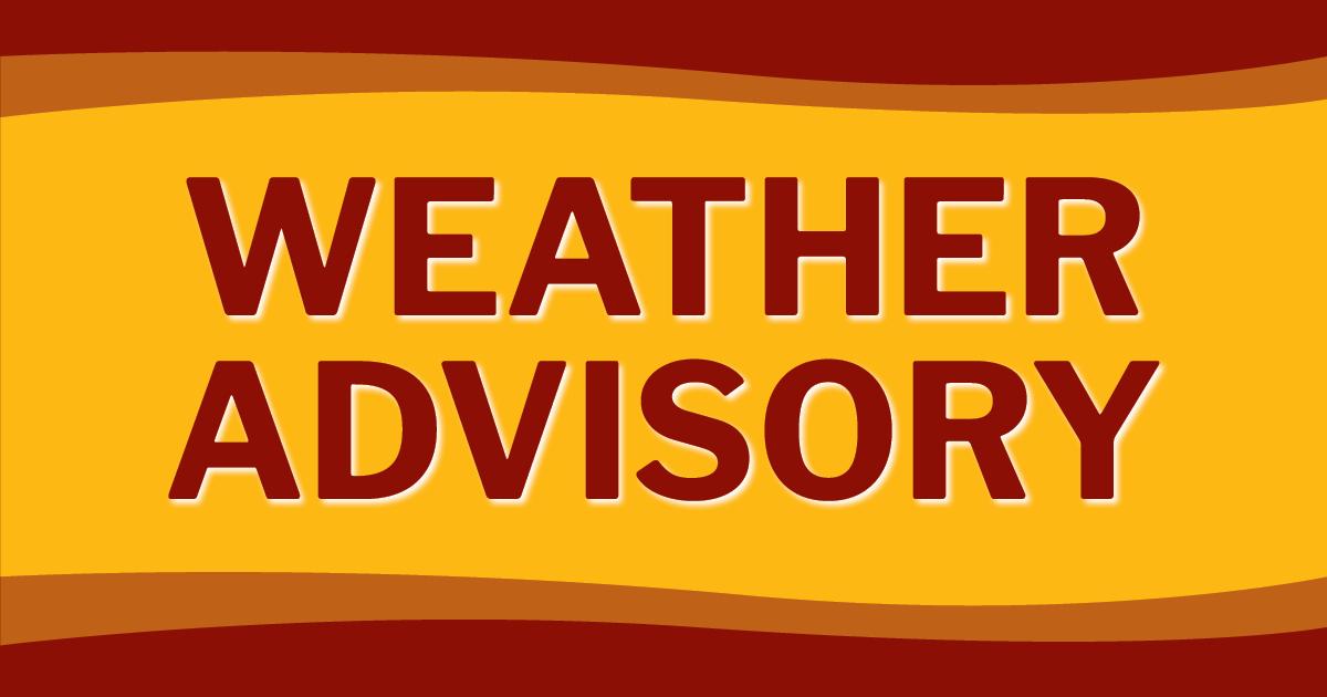Weather Advisories Issued for Much of Maryland, Virginia January 6 ...